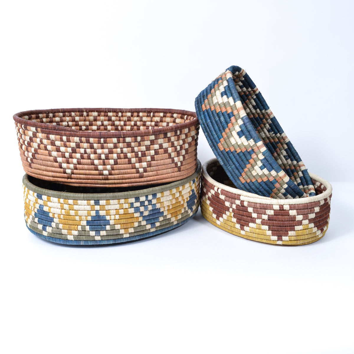 Small Zig Zag Bread Basket ~ Cultivate Collection – Maadili Collective Small Zig Zag Bread Basket ~ Cultivate Collection – Maadili Collective