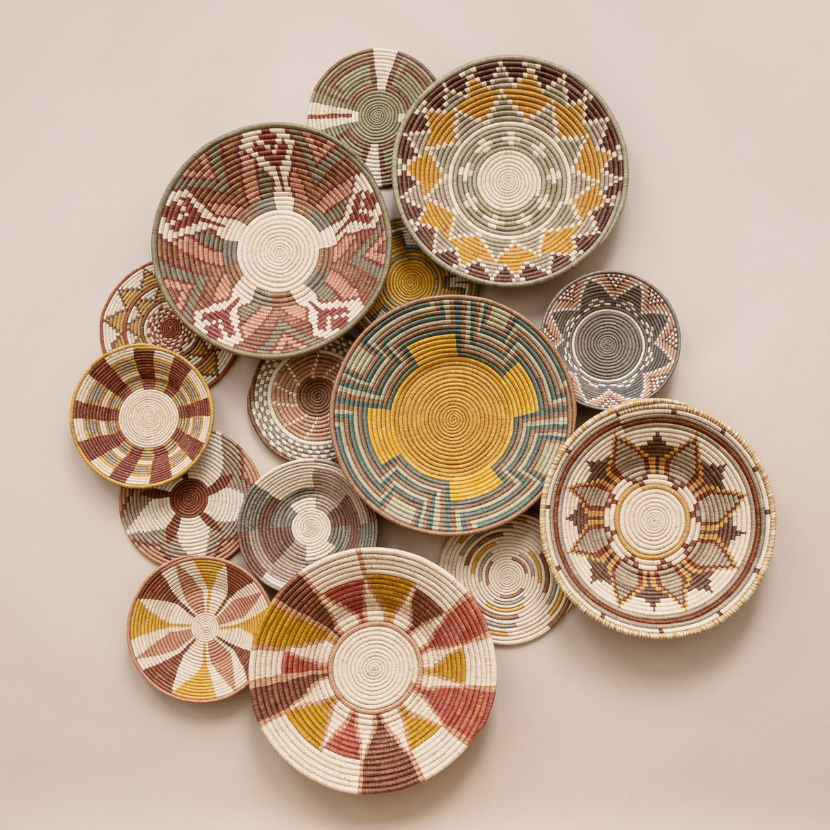 Aztec Lines Basket ~ Elevate Collection – Maadili Collective